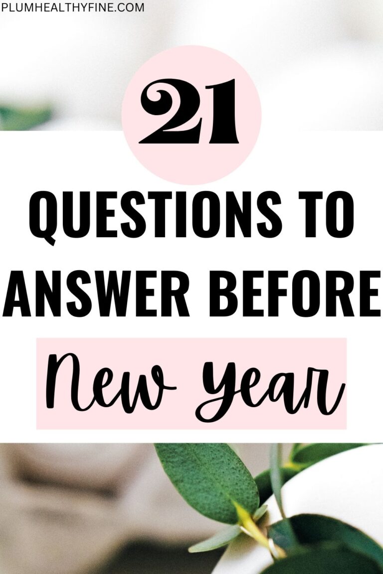 21 End Of The Year Reflection Questions You Need To Ask Yourself
