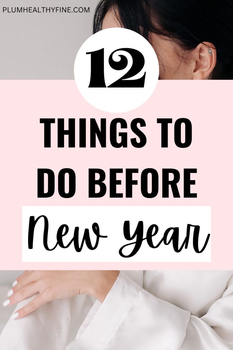 12 Important Things To Do Before New Year